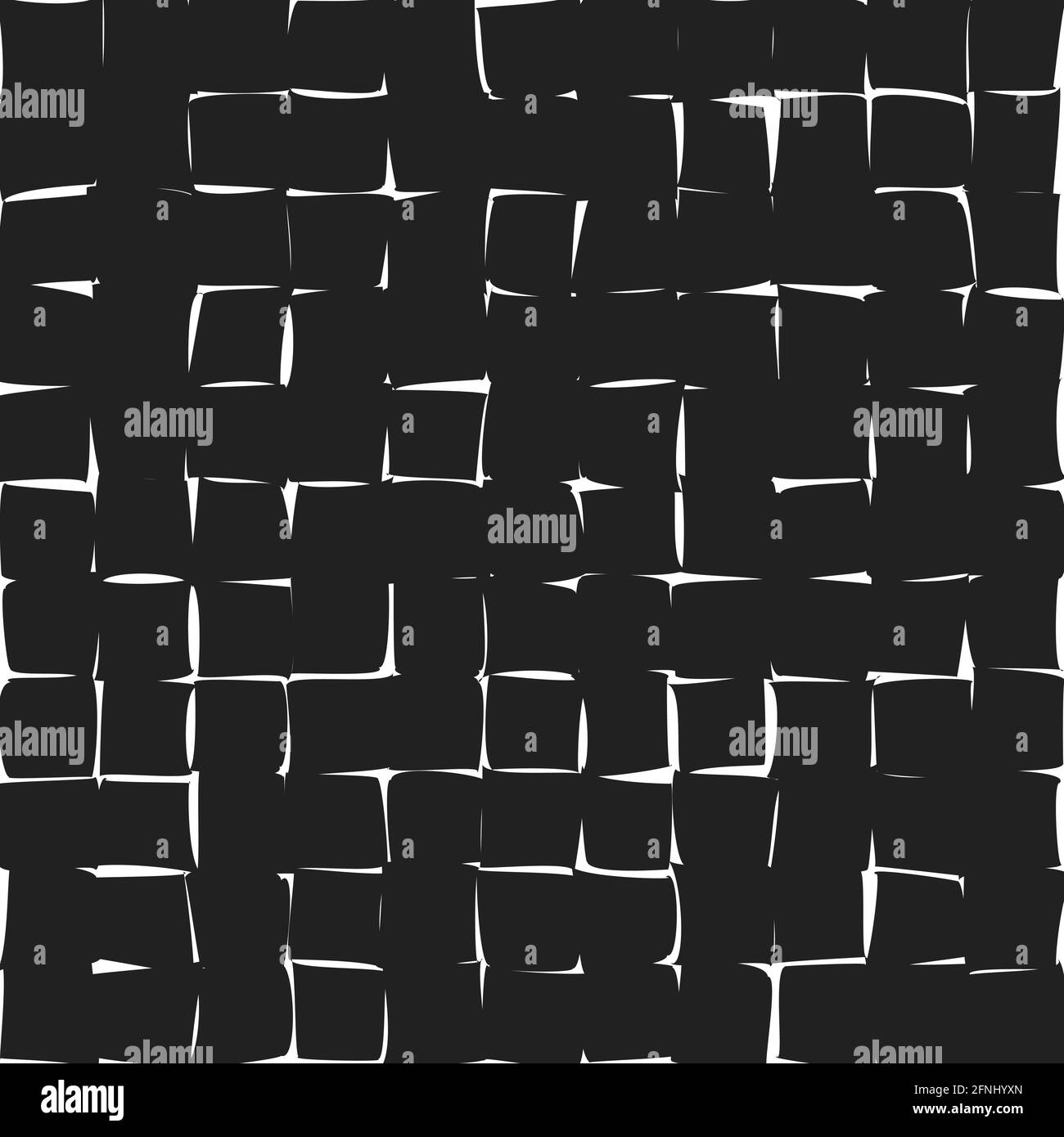 Repetitive geometric black and white pattern, background, texture ...