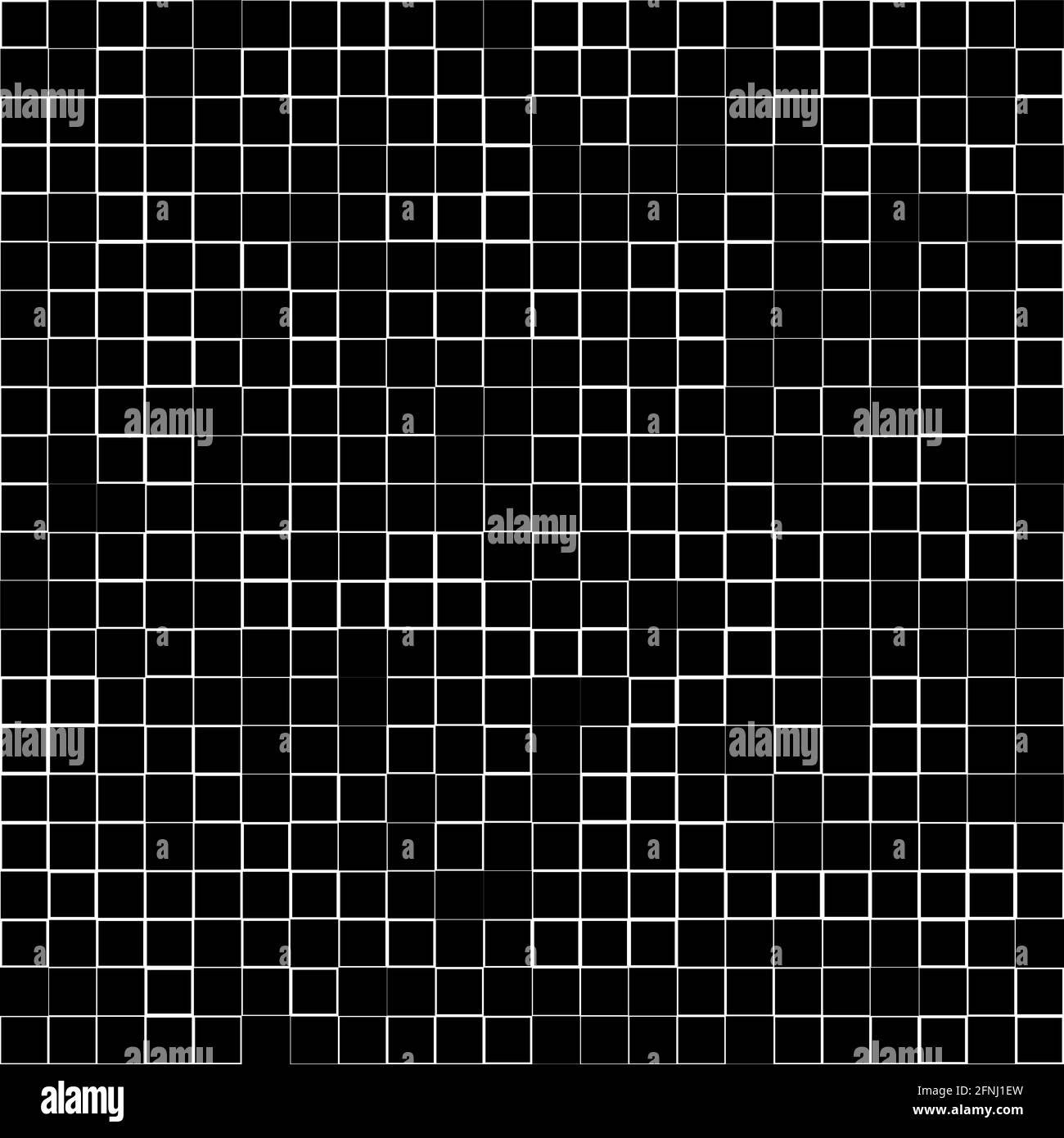 Black and white random squares mosaic tiles pattern – Stock vector ...