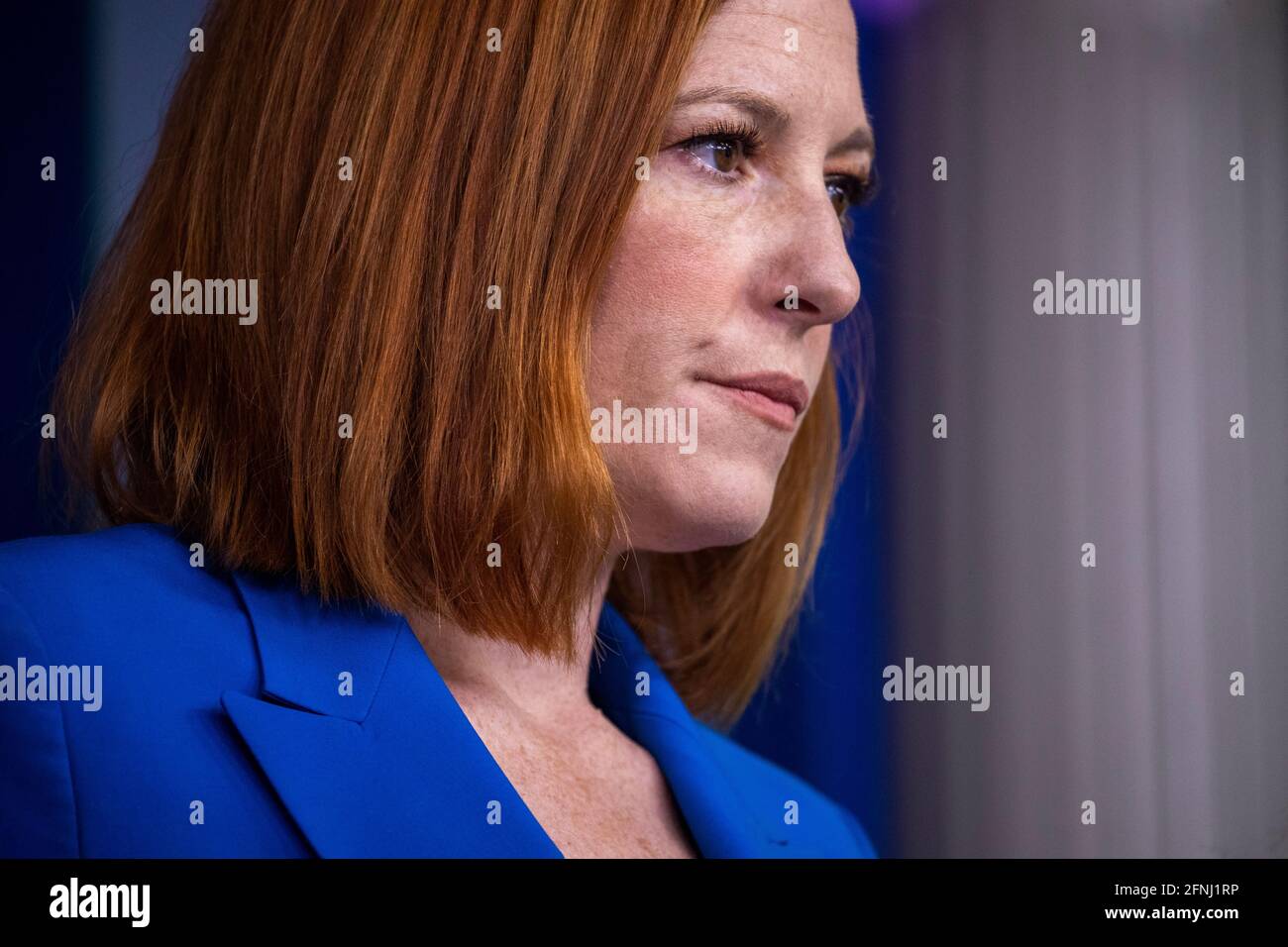 White House Press Secretary Jen Psaki responds to question from the ...