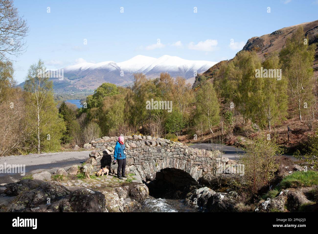 Ashness Bridge, Keswick Stock Photo - Alamy