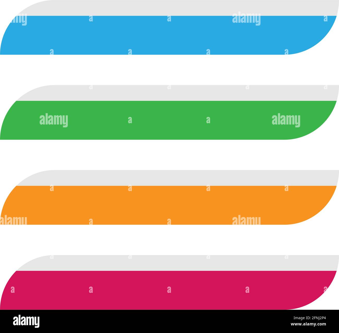 Classic simple banner, button shapes template – Stock vector ...