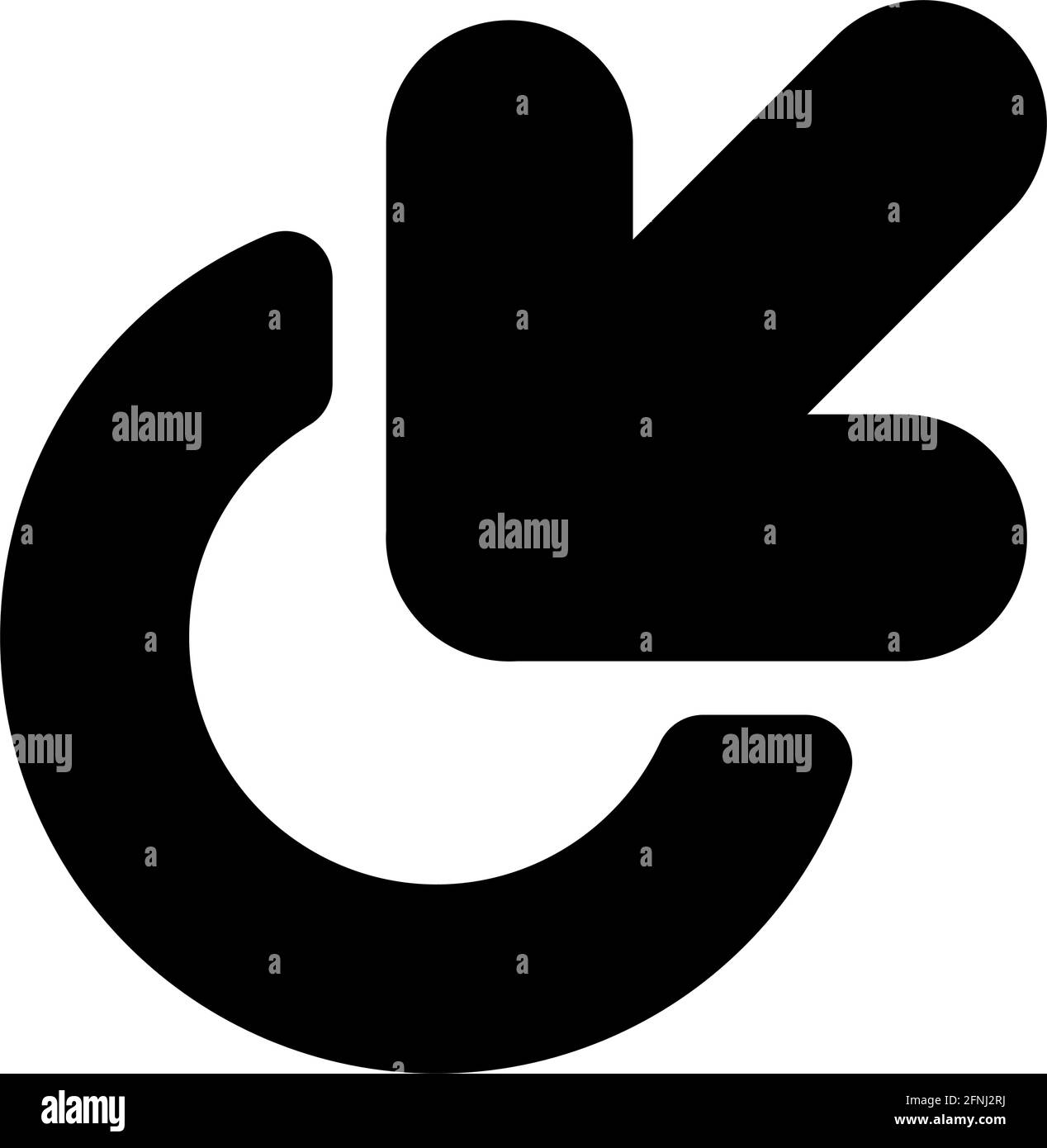 Arrow, pointer, cursor icon and symbol – Stock vector illustration ...