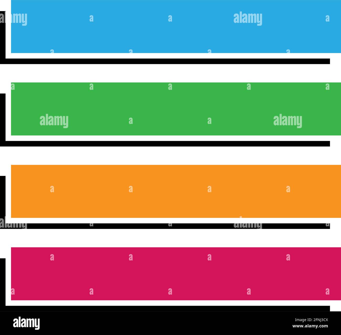 Classic simple banner, button shapes template – Stock vector ...