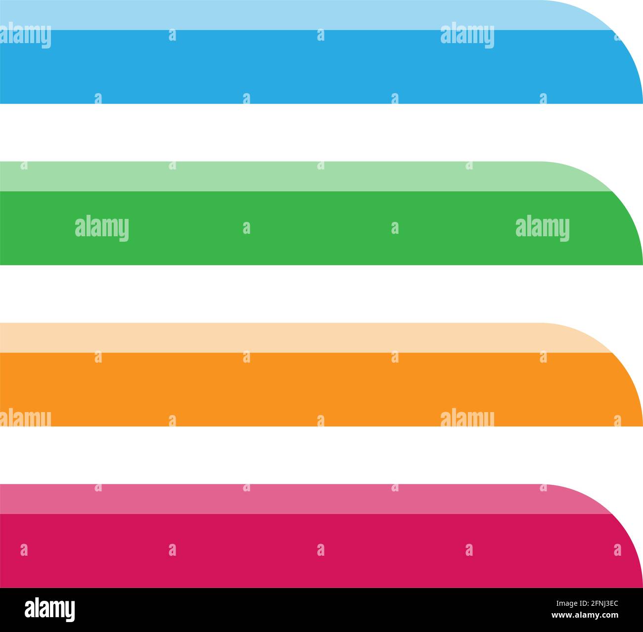 Classic simple banner, button shapes template – Stock vector ...