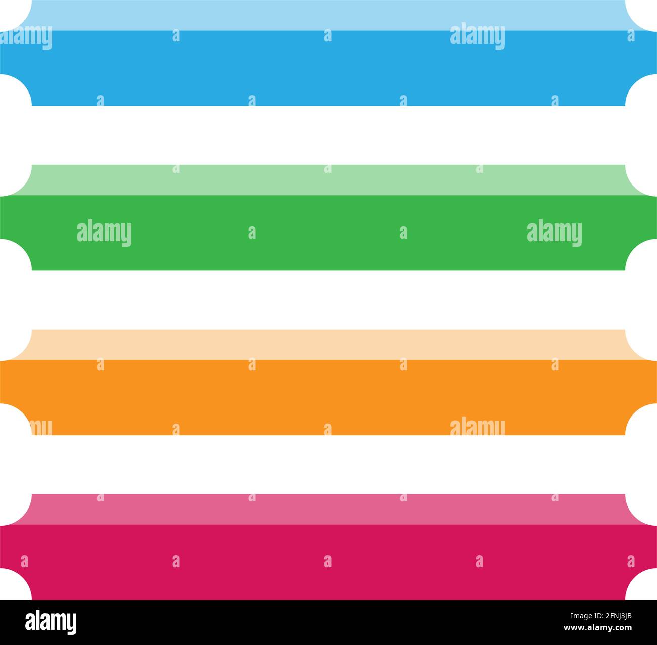 Classic simple banner, button shapes template – Stock vector ...