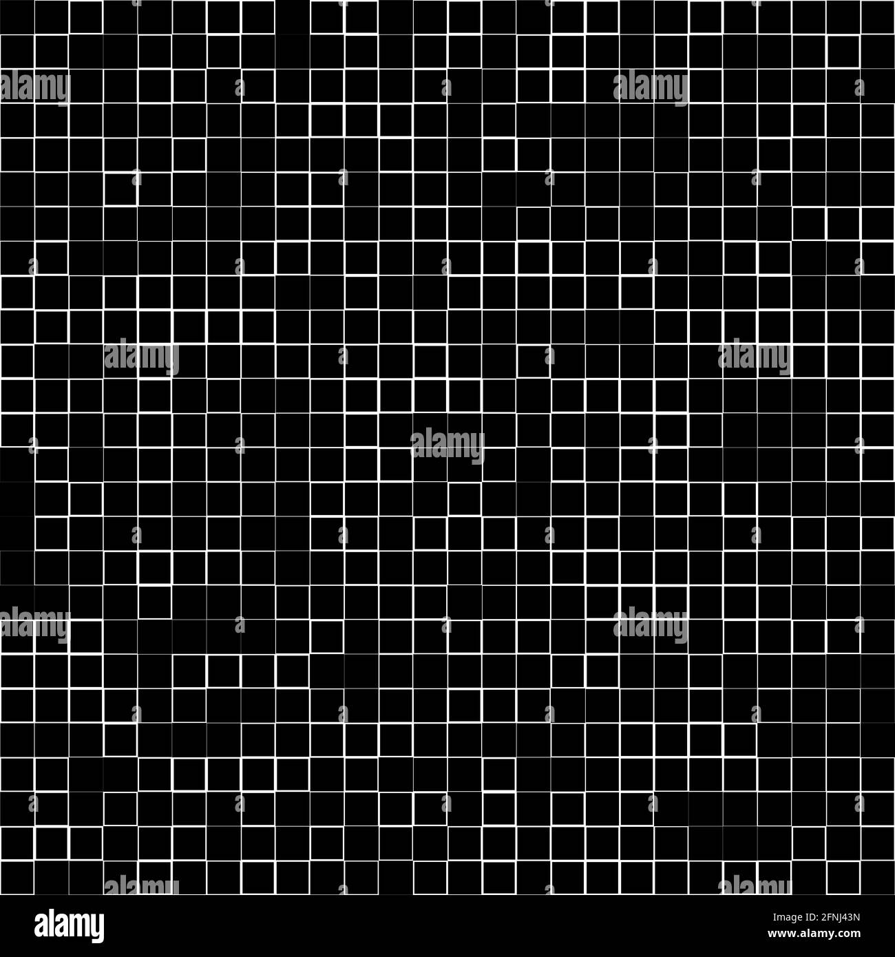 Black and white random squares mosaic tiles pattern – Stock vector ...