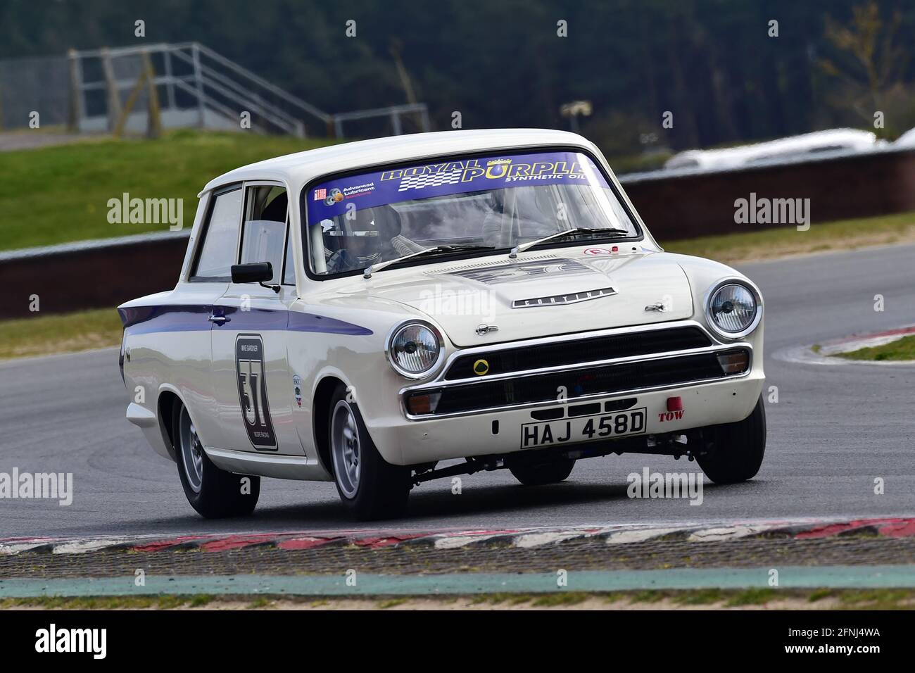 Mike Gardiner, Ford Lotus Cortina, Historic Touring Car Championship ...