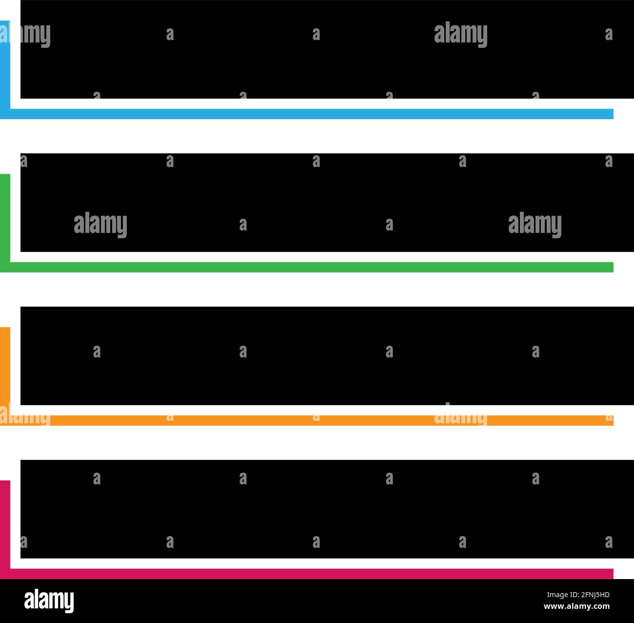 Classic simple banner, button shapes template – Stock vector ...