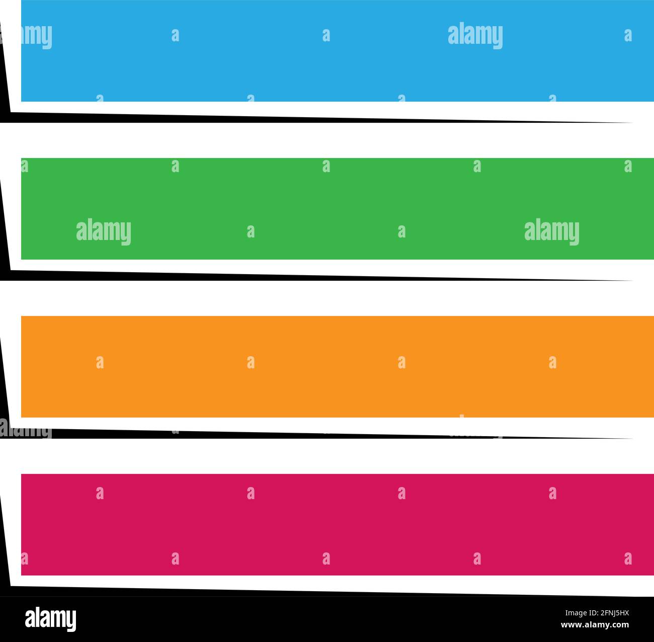 Classic simple banner, button shapes template – Stock vector ...