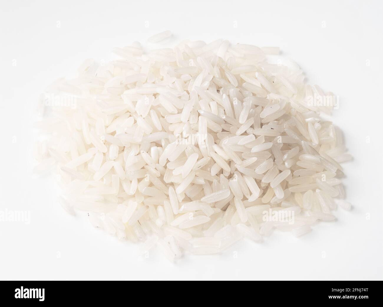 Handful white polished rice hi-res stock photography and images - Alamy