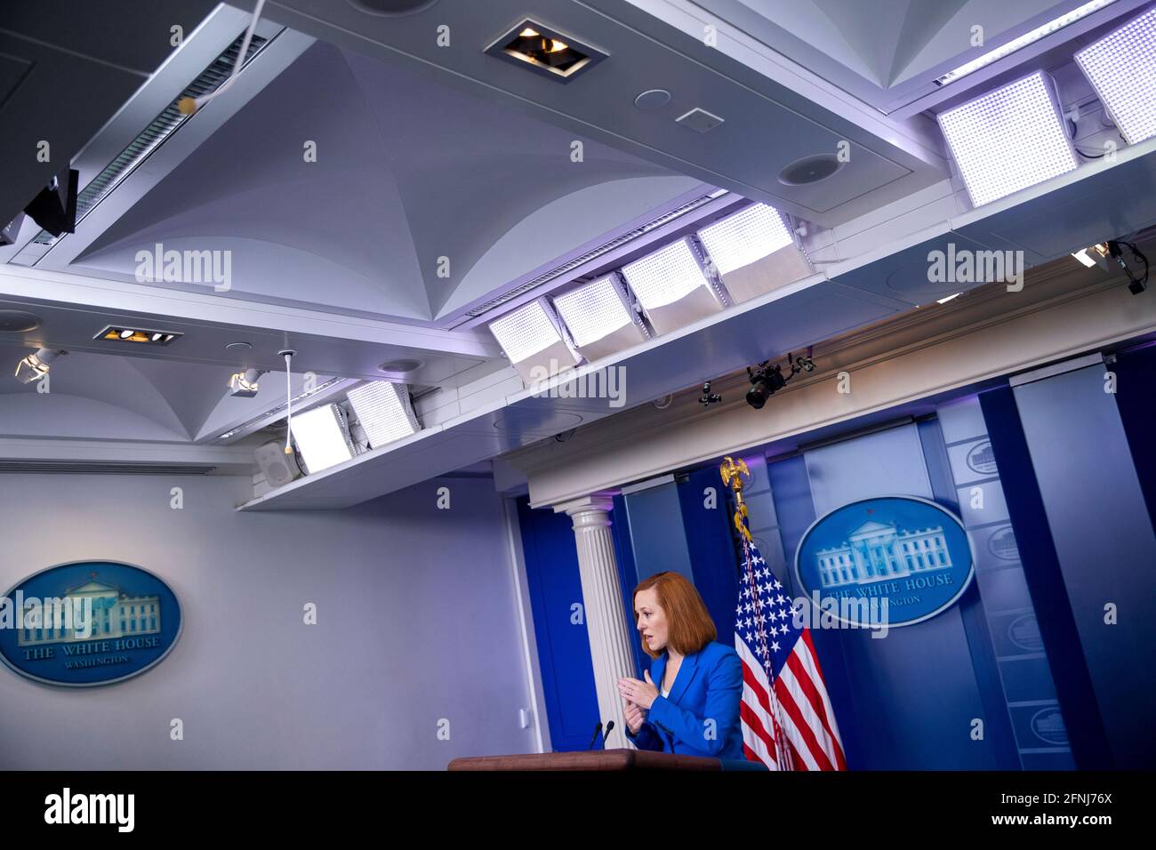White House Press Secretary Jen Psaki responds to question from the ...