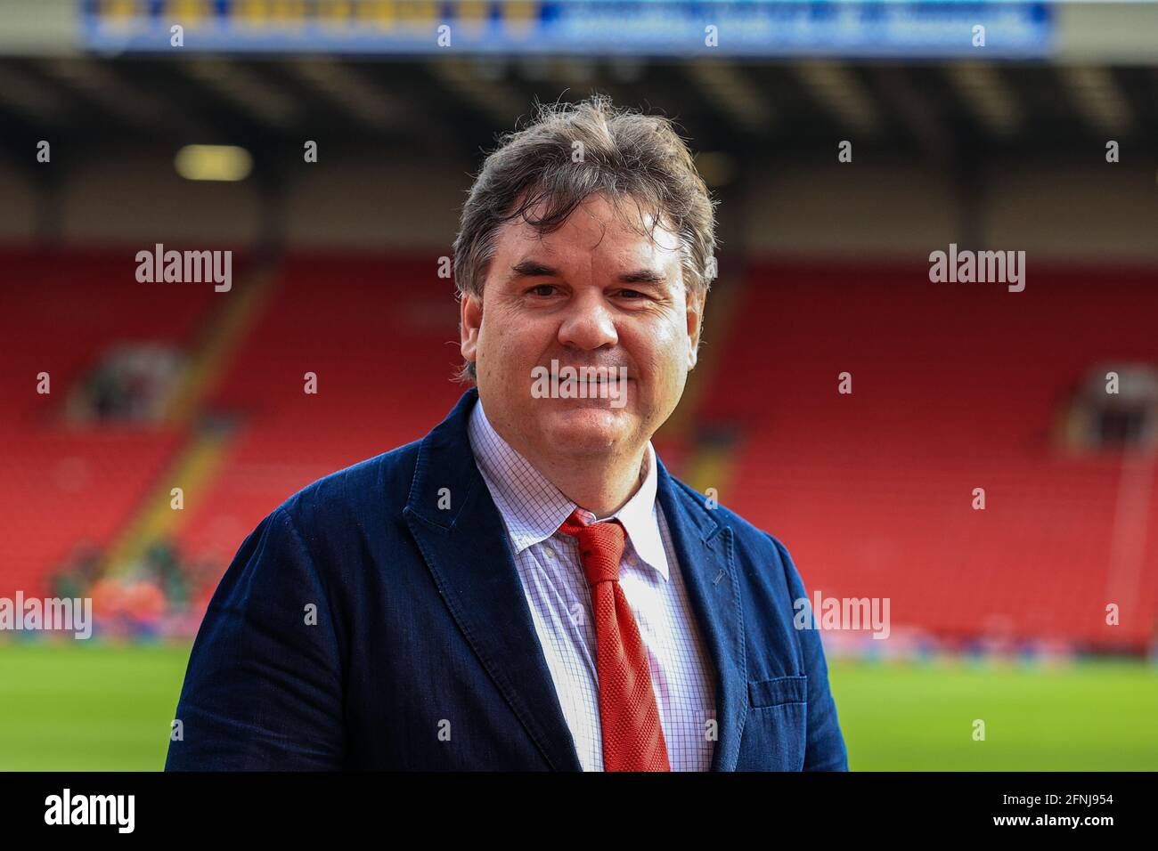 Paul Conway Co-Chairman is in attendance at Oakwell Stock Photo - Alamy