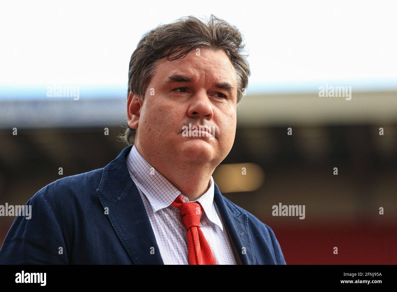 Paul Conway Co-Chairman is in attendance at Oakwell Stock Photo - Alamy