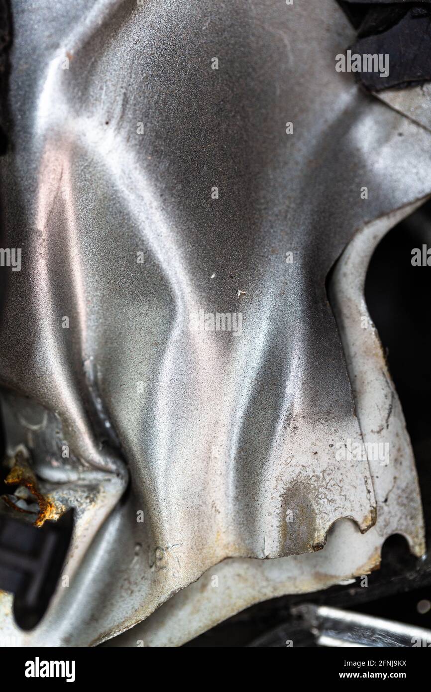 Silver grey paint hi-res stock photography and images - Alamy