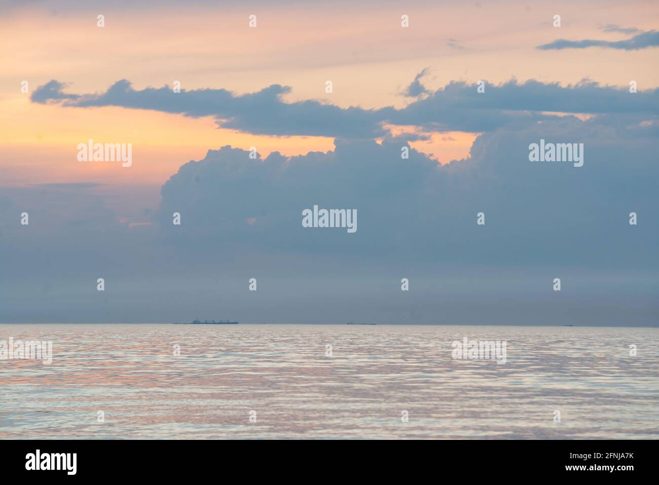 Colorful cloudy sky at sunset. Gradient color. Sky texture, abstract ...