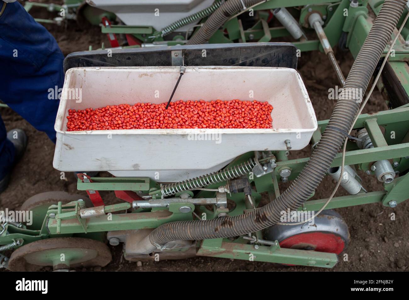 Box drill seeder hi-res stock photography and images - Alamy