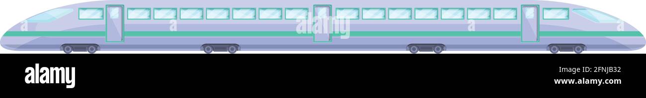 Fast express train icon. Cartoon of Fast express train vector icon for ...