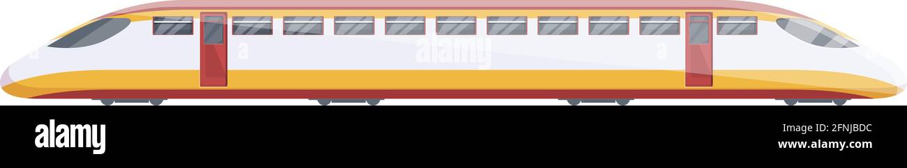 Express locomotive icon. Cartoon of Express locomotive vector icon for ...