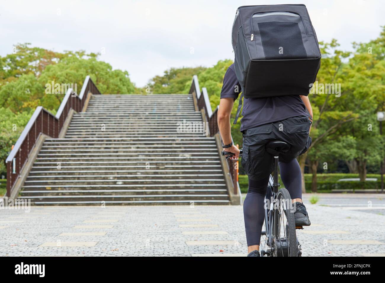 Delivery bicycle japan hi-res stock photography and images - Alamy