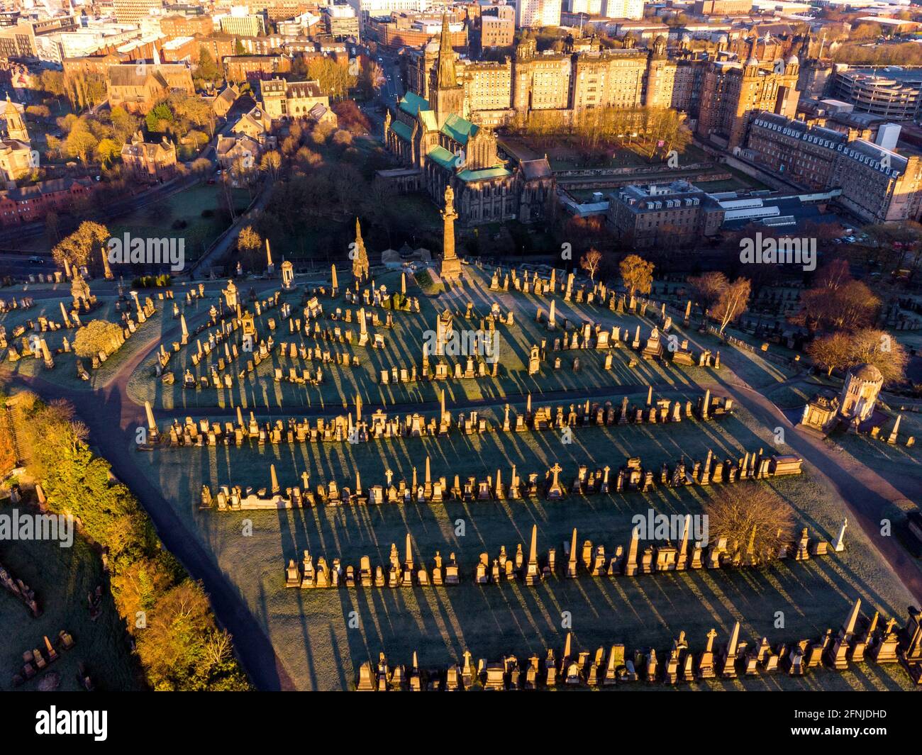 Glasgow Necropolis, Glasgow, Scotland, UK Stock Photo - Alamy