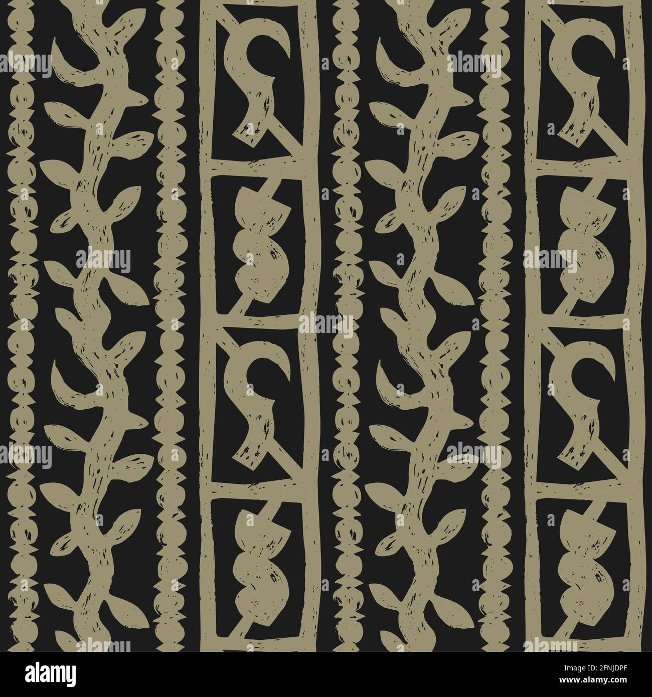 Hand made primitive art Stock Vector Images - Alamy