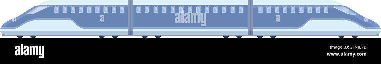 Transit express train icon. Cartoon of Transit express train vector ...