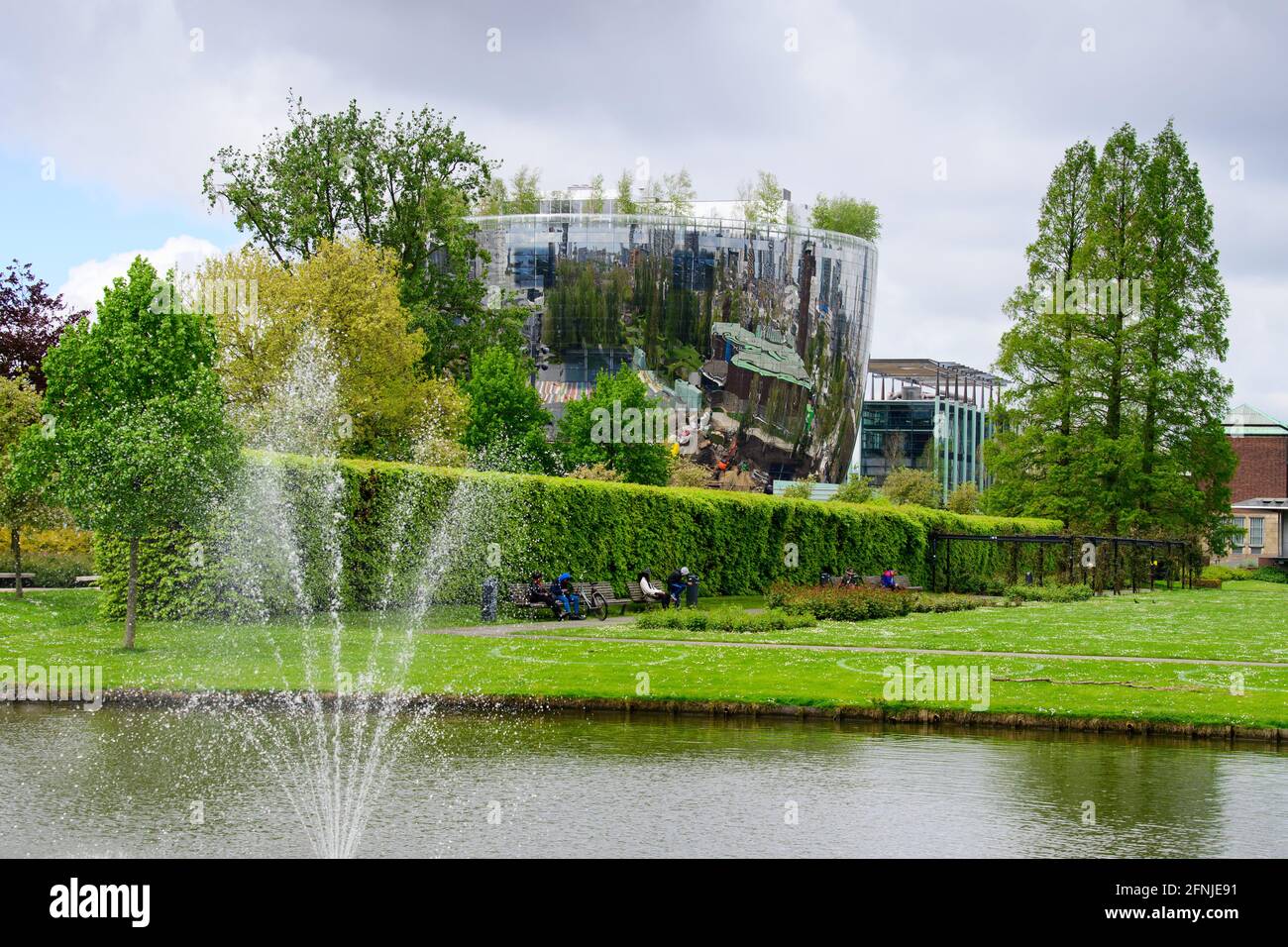 Mirror building mvrdv hi-res stock photography and images - Alamy