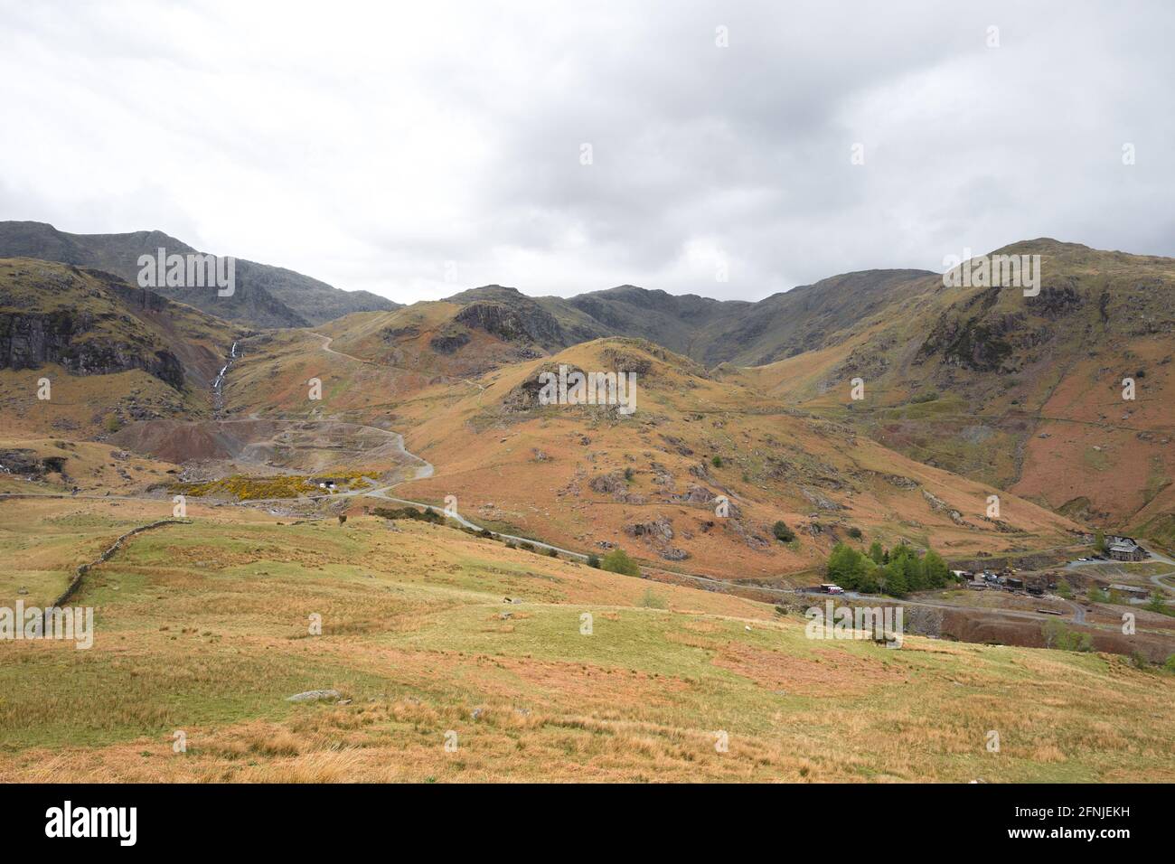 The Coppermines Valley, Lake District, Cumbria, England Stock Photo - Alamy