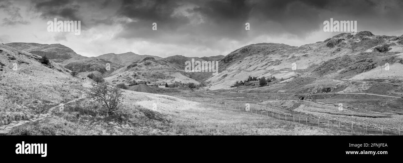 The Coppermines Valley, Lake District, Cumbria, England Stock Photo - Alamy