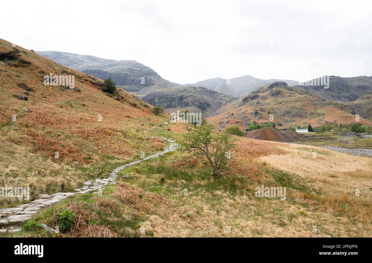 The Coppermines Valley, Lake District, Cumbria, England Stock Photo - Alamy
