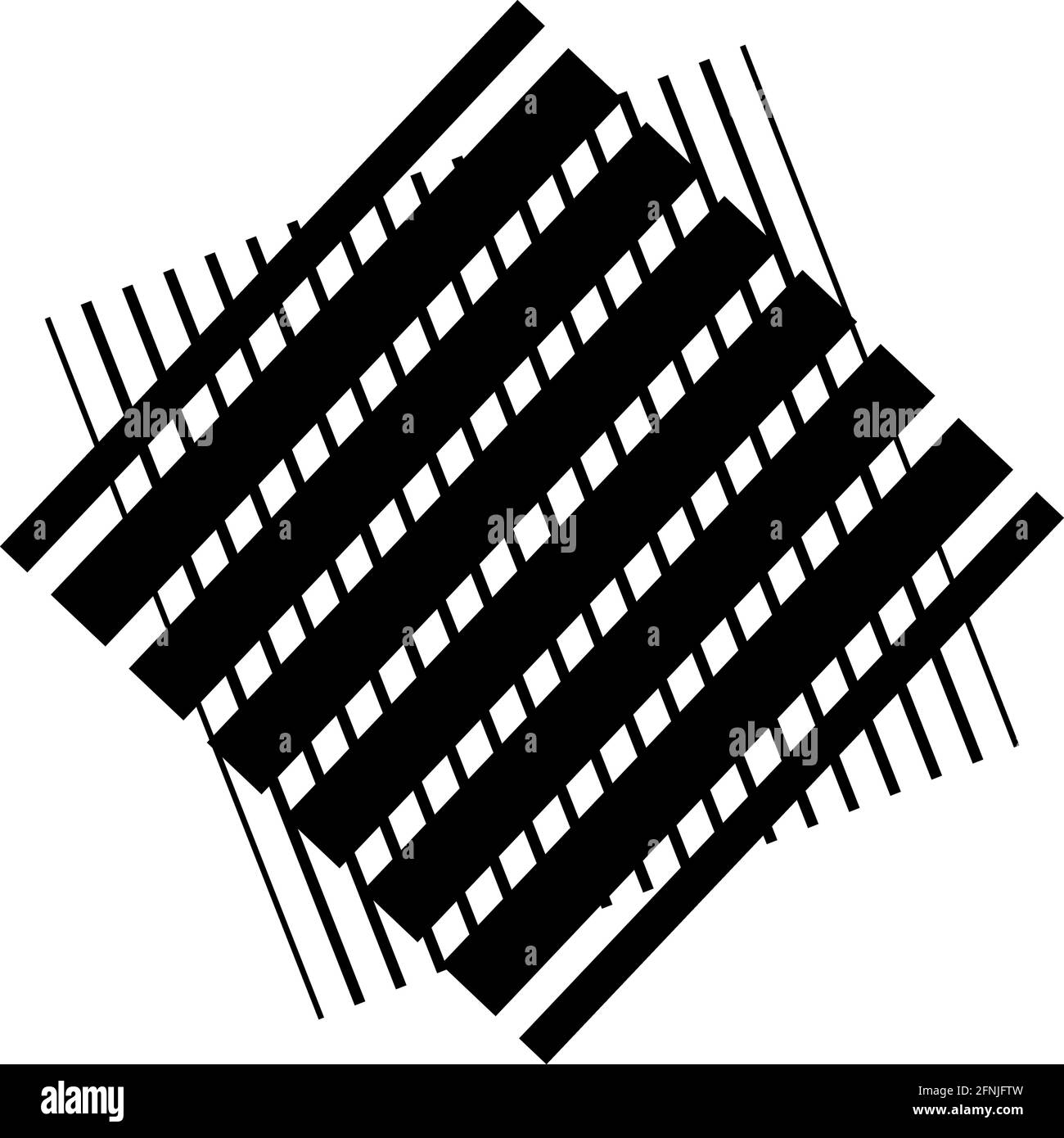 Grid, mesh of dynamic diagonal, oblique lines, stripes – Stock vector ...