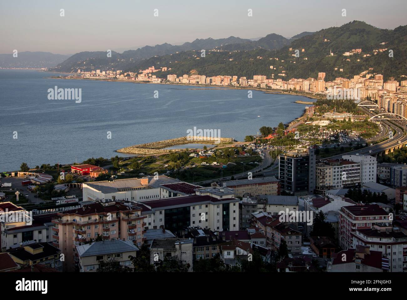 The impressive view of the open and endless sea which is in harmony ...