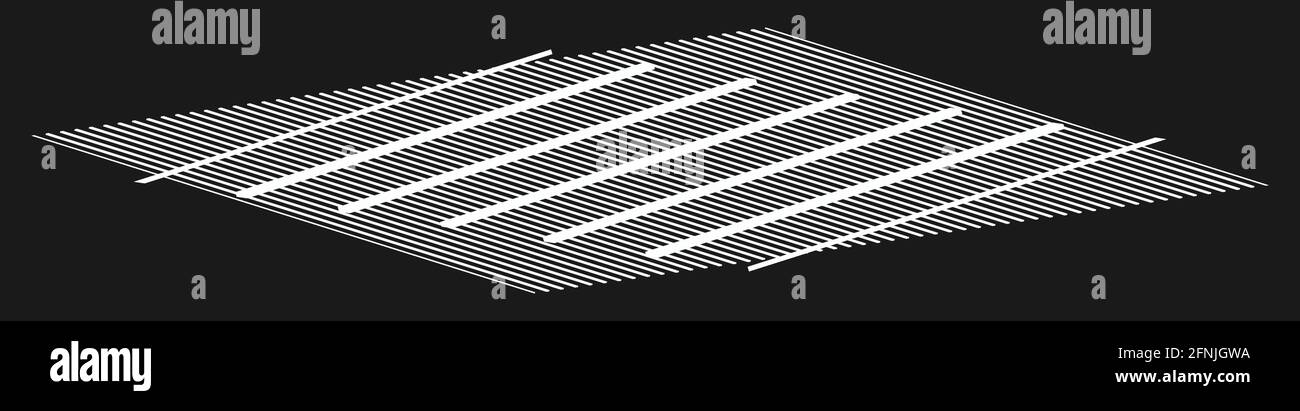 Grid, mesh of dynamic diagonal, oblique lines, stripes – Stock vector ...
