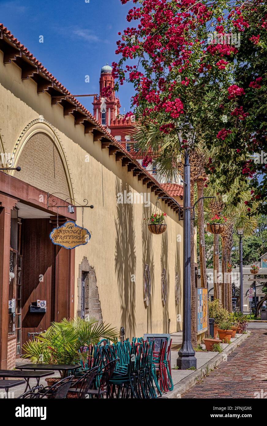 Aviles street st augustine hi-res stock photography and images - Alamy
