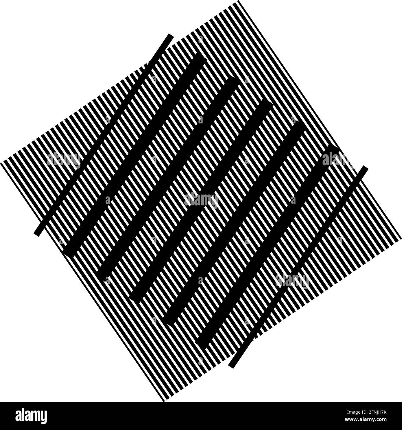 Grid, mesh of dynamic diagonal, oblique lines, stripes – Stock vector ...