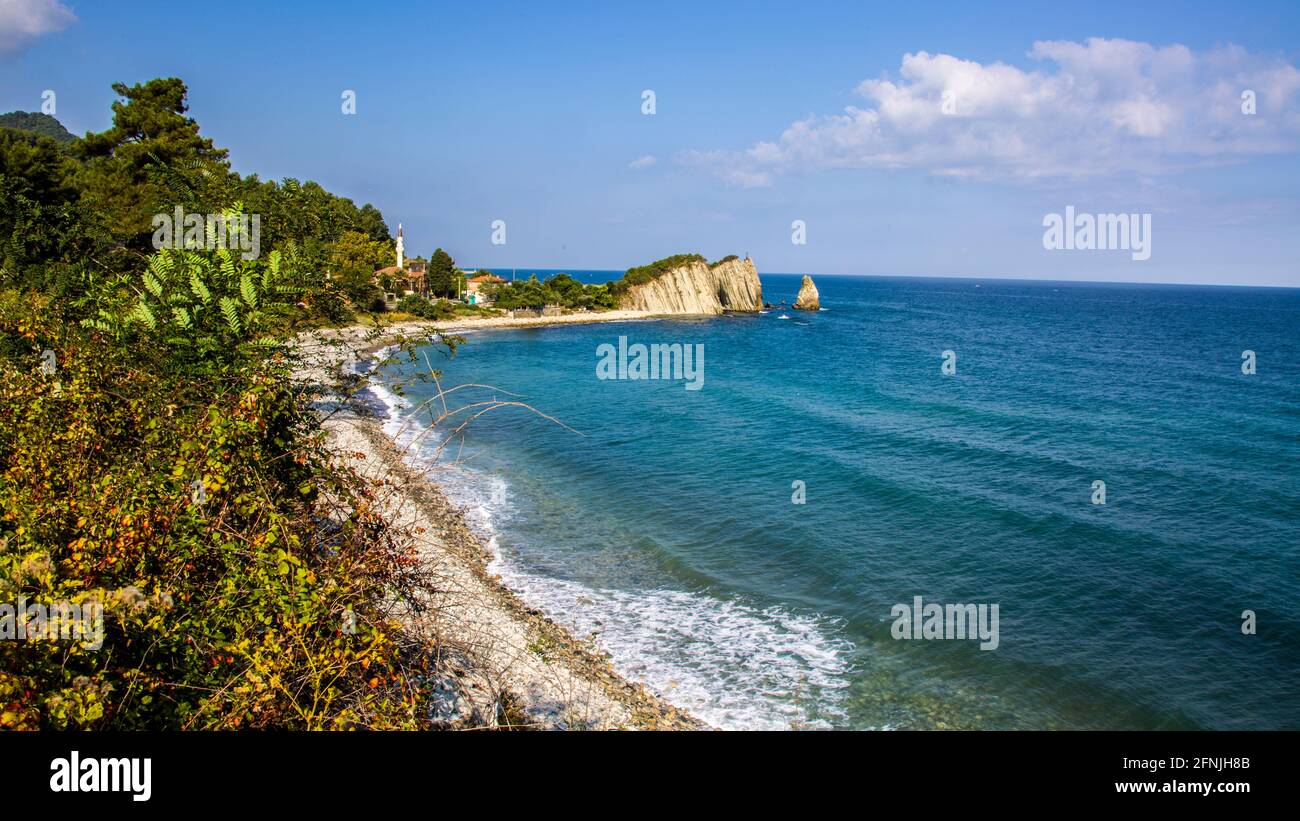 The impressive view of the open and endless sea which is in harmony ...