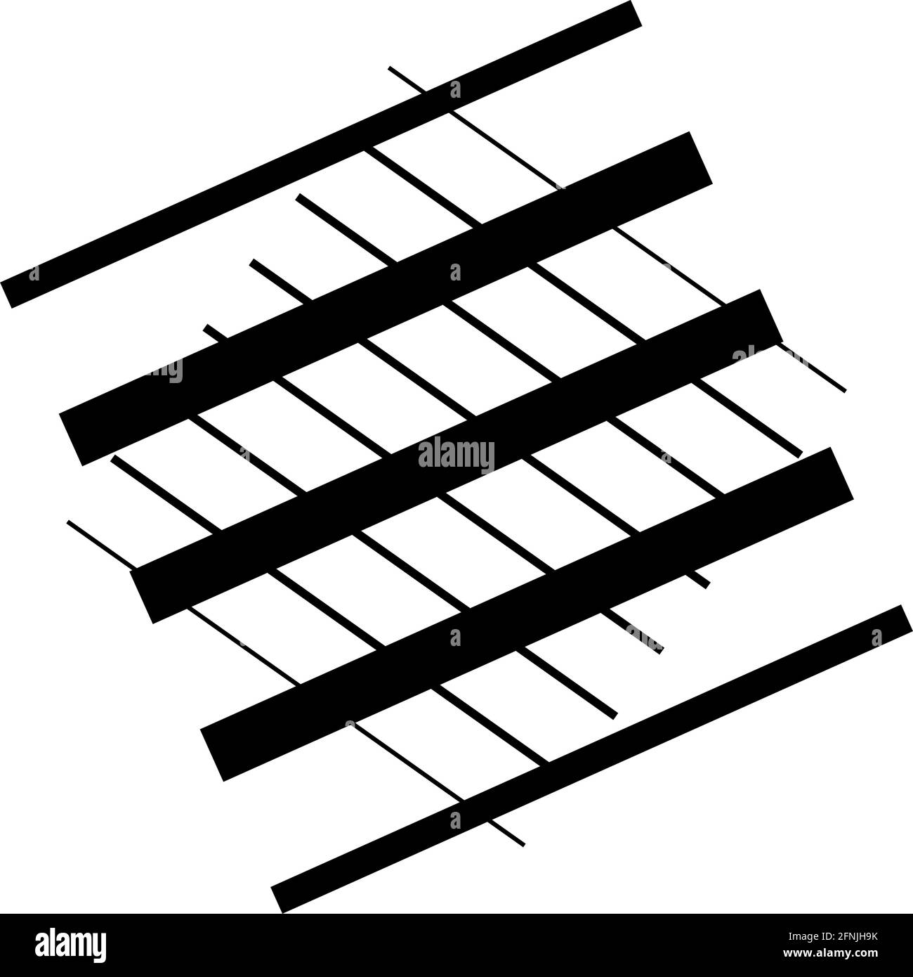 Grid, mesh of dynamic diagonal, oblique lines, stripes – Stock vector ...