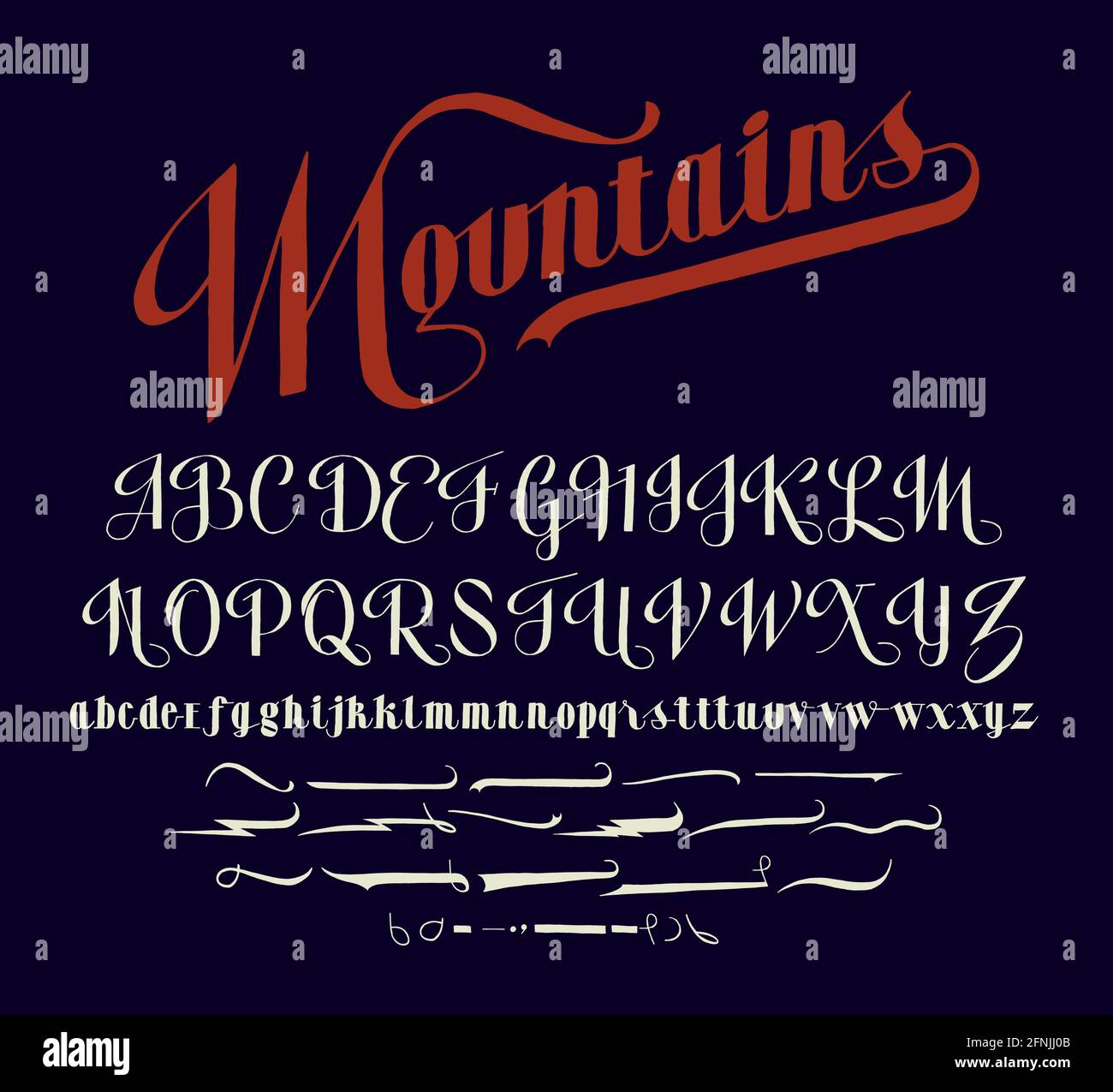 Script Fonts Alphabet Bold