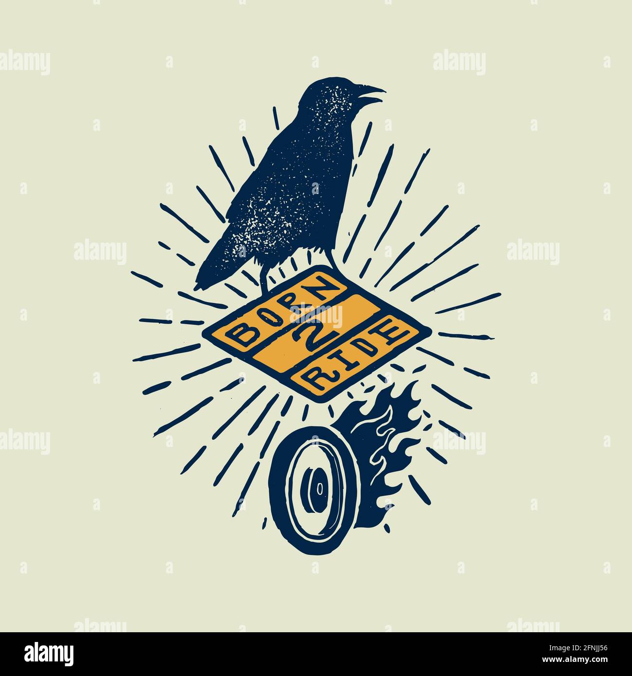 Raven artwork Stock Vector Images - Alamy