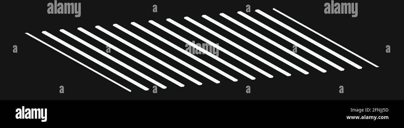 Grid, mesh of dynamic diagonal, oblique lines, stripes – Stock vector ...