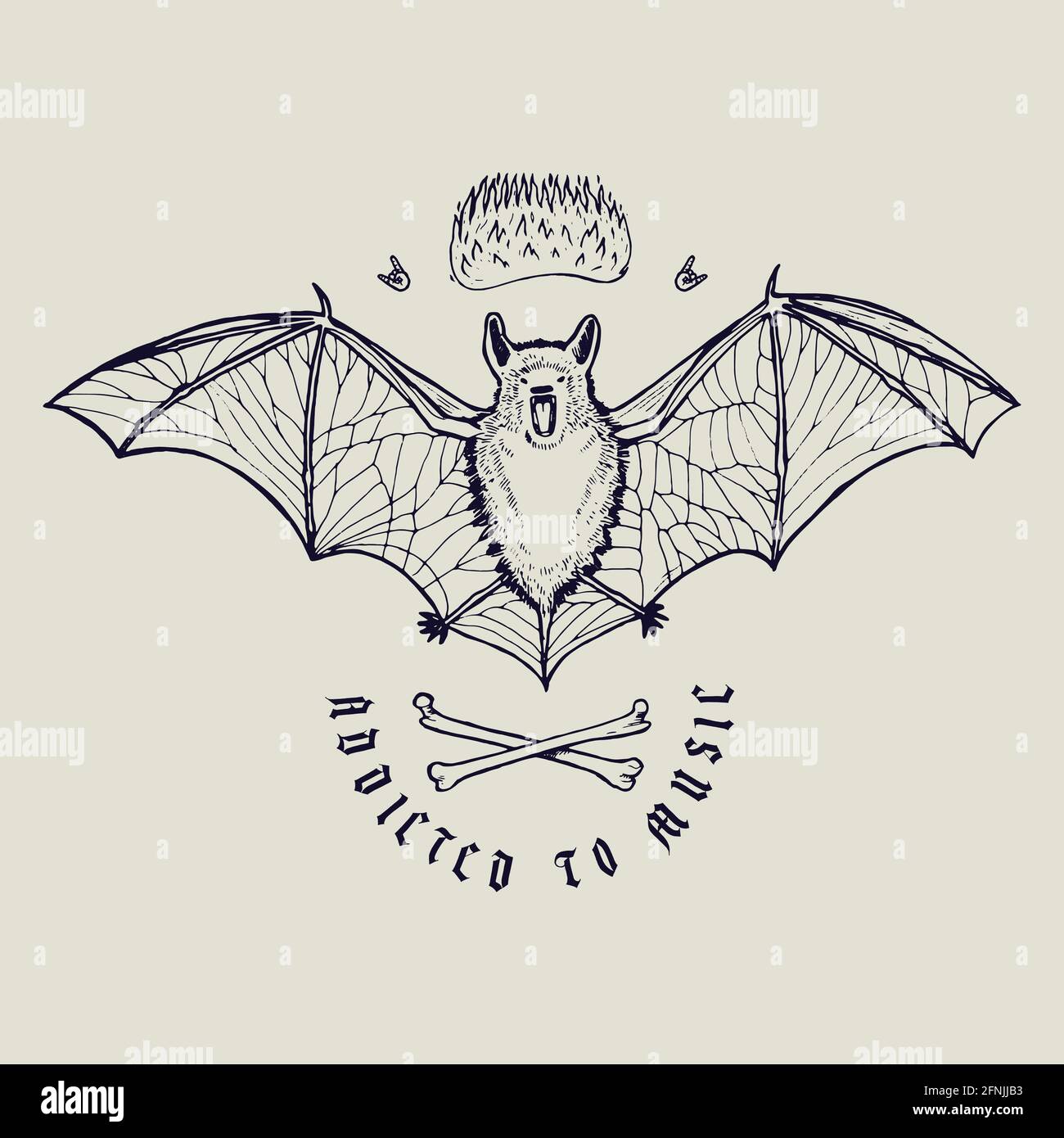 Alternative music Stock Vector Images - Alamy