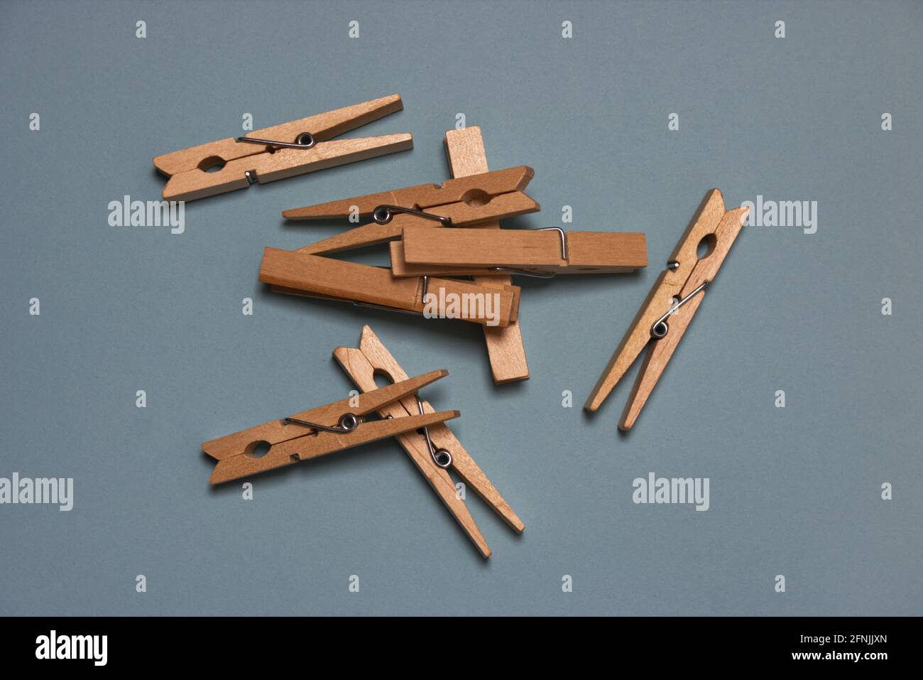 Wooden clothespins hi-res stock photography and images - Alamy