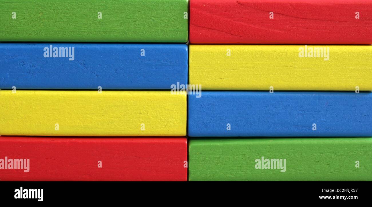 Colored woodblock hi-res stock photography and images - Alamy