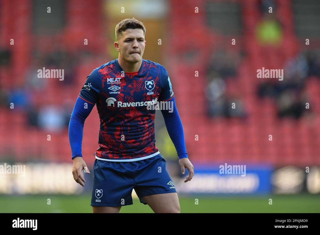 Callum Sheedy of Bristol Bears in action during the game Stock Photo ...