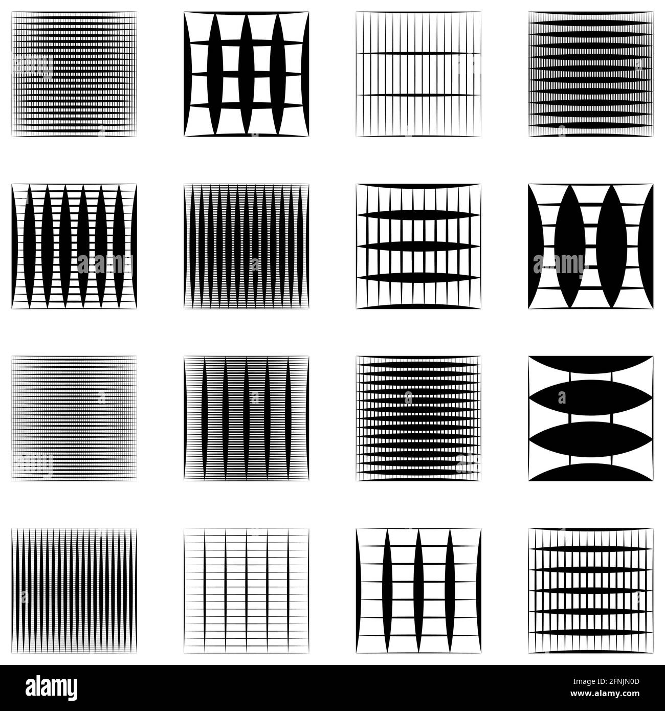 Seamless, repeatable tile of lines isolated. Repetitive irreular ...