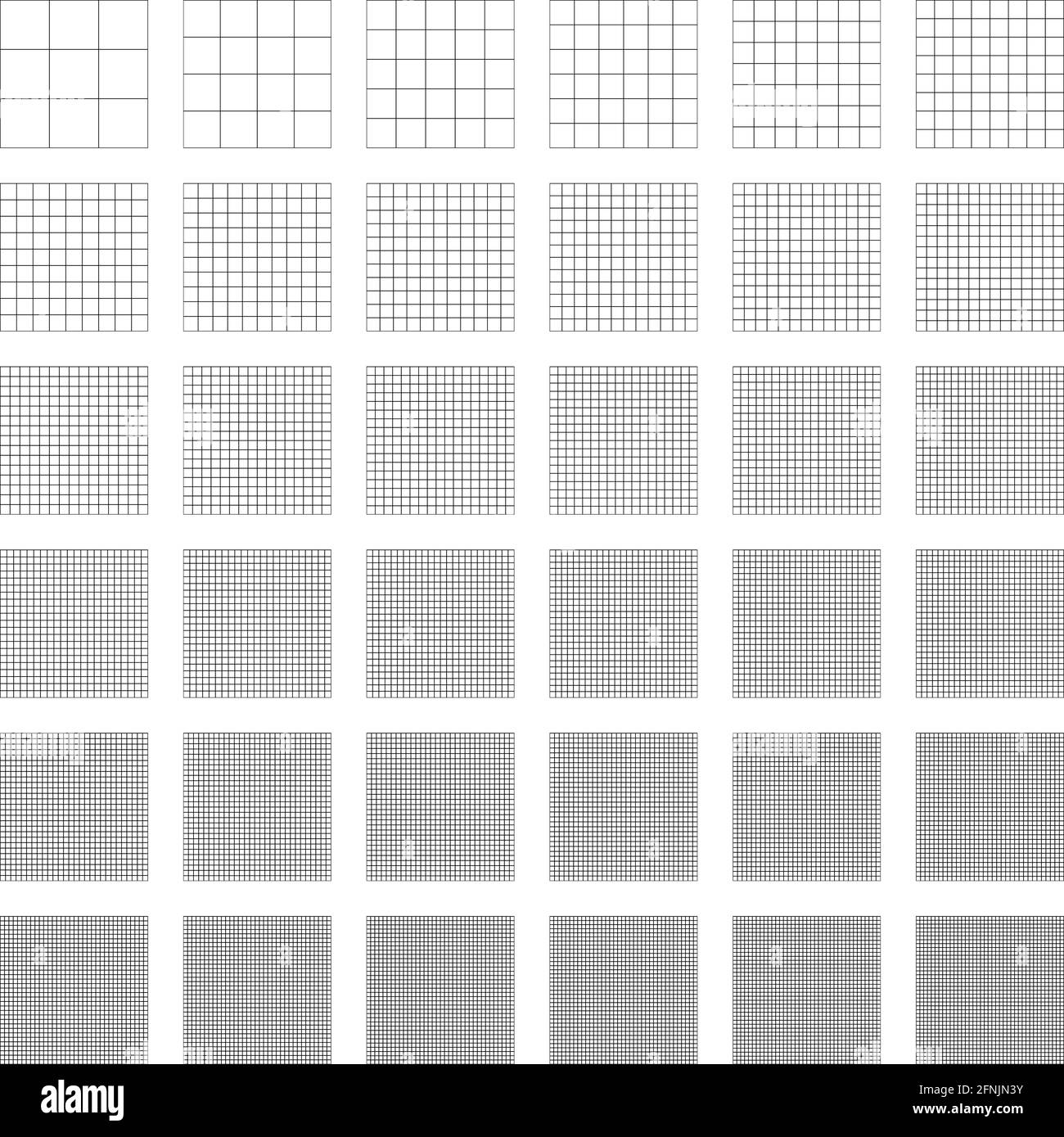 Grid Mesh Pattern Plotting Graph Paper Texture Stock Vector