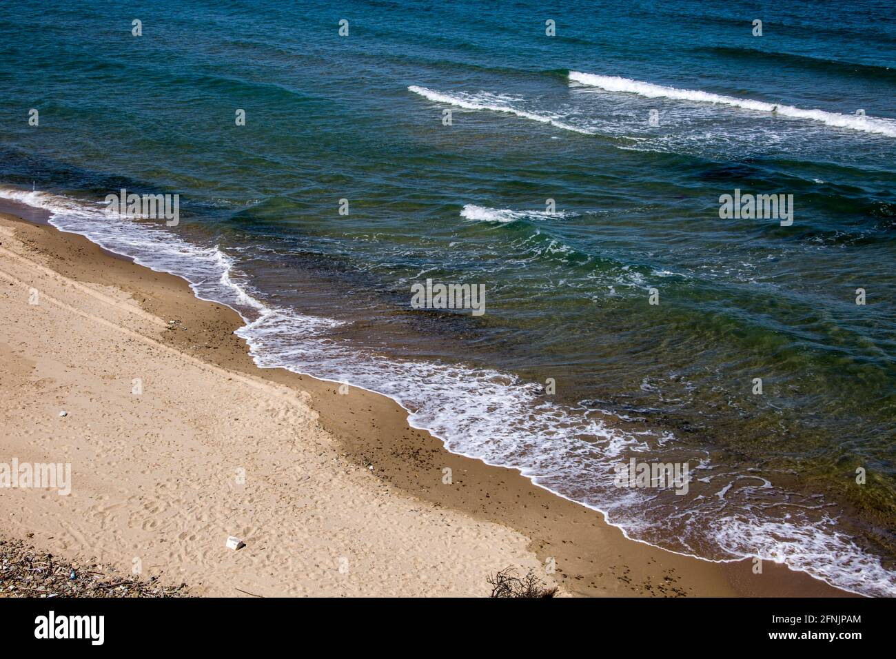 The impressive view of the open and endless sea which is in harmony ...