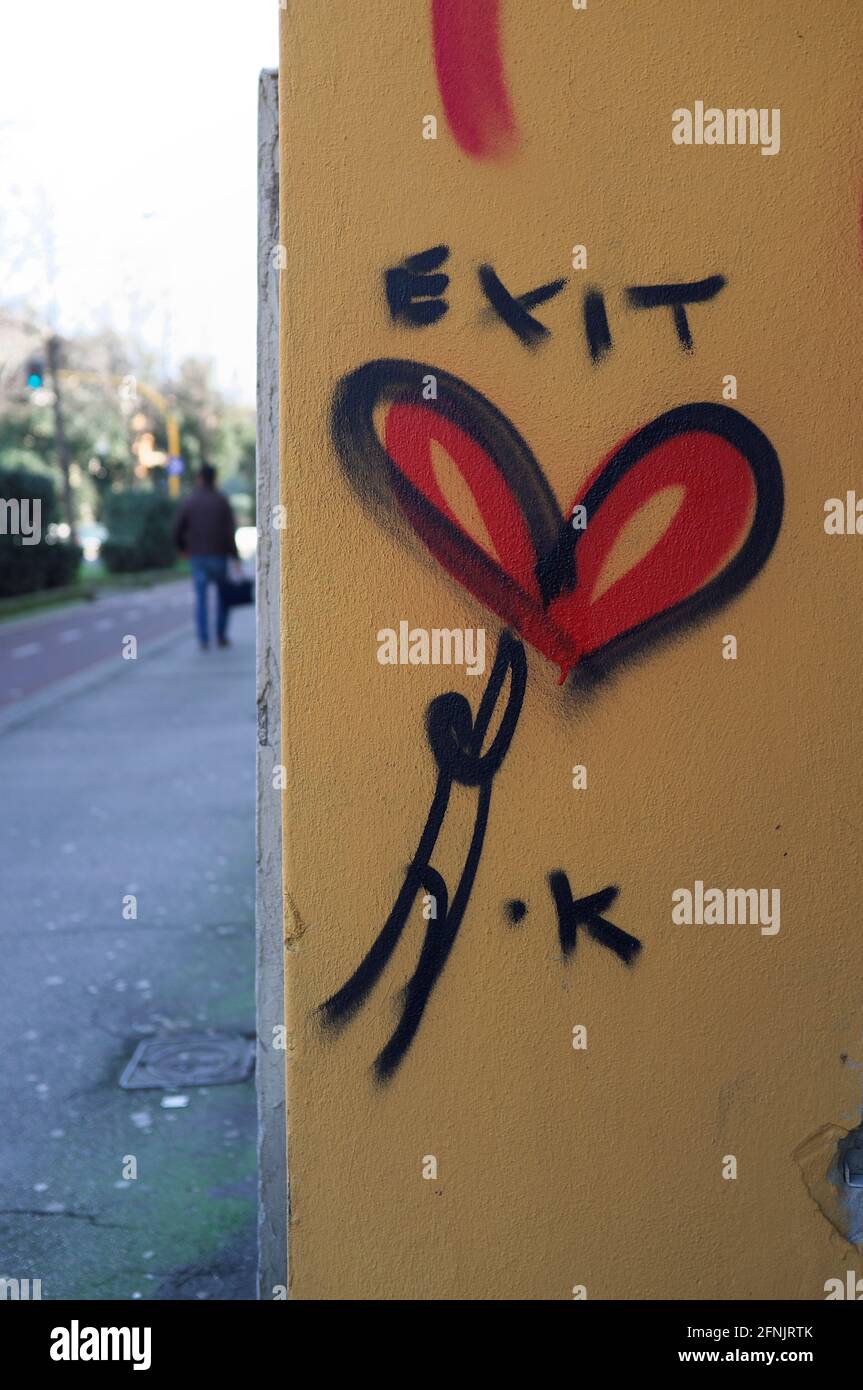 Graffiti art florence hi-res stock photography and images - Alamy