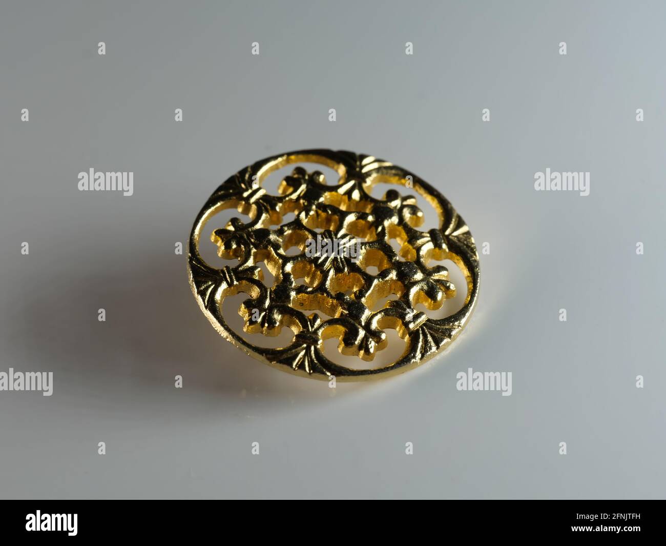 Golden button hi-res stock photography and images - Alamy