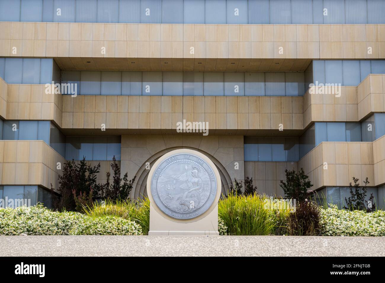 The Ziggurat California Department of General Services building in ...